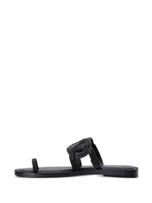Michael Kors Alma Leather Sandals