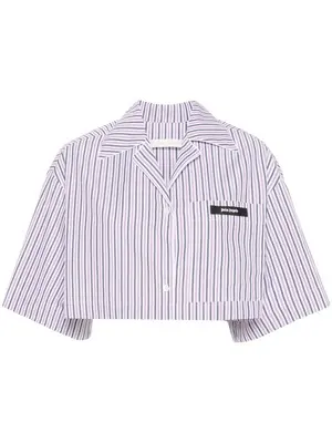 Palm Angels Trimmed Shirts For Women