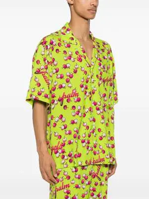 Palm Angels Cherry-print Shirt