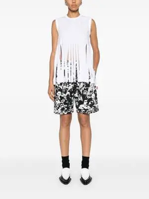 Comme Des Garçons Fringed Tank Top