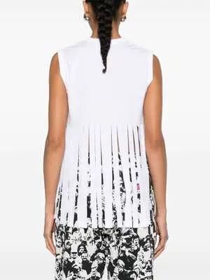 Comme Des Garçons Fringed Tank Top