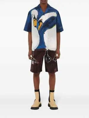 Burberry Graphic Print Deck Shorts