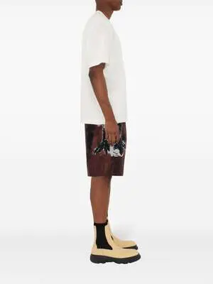Burberry Graphic Print Deck Shorts