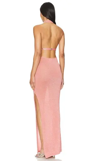 Superdown Eva Draped Gown