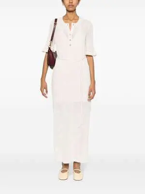 Zadig&Voltaire Salmy Wings Pointelle-knit Dress