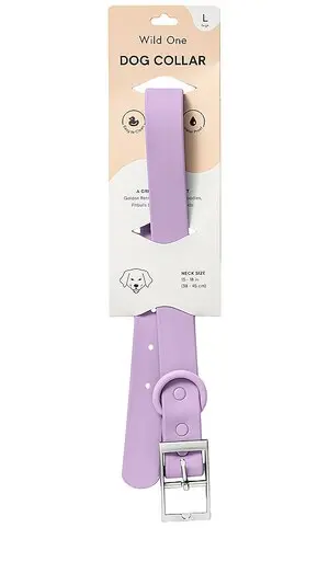 WILD ONE Large Collar In Lavender