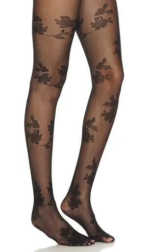 CASA CLARA Violet Tights In Black