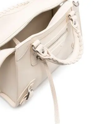 Balenciaga Woven Handle Tote Bag