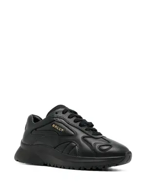 Bally Panelled Leather Sneakers
