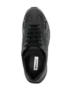 Bally Panelled Leather Sneakers