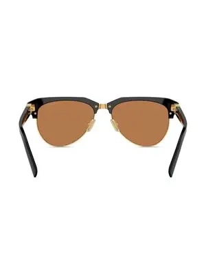 Miu Miu Navigator-frame Sunglasses - Black