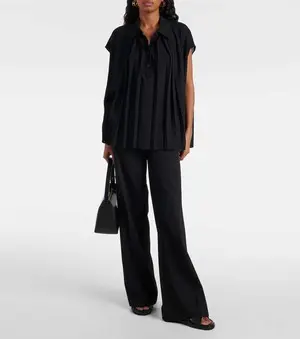 JOSEPH Antin Pleated Blouse