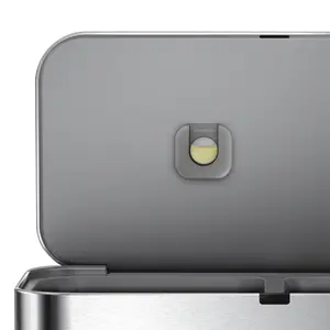 SIMPLEHUMAN 58 Liter Sensor Recycling Trash Can With Liner Pocket