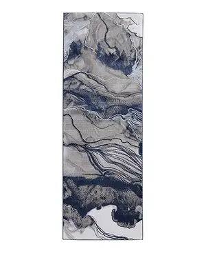 FEIZY Gaspar 78739ktf Runner Area Rug, 2'10 X 8 - Blue/gray