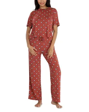 Honeydew Intimates Printed Pajama Set Copper Stars