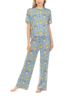 Honeydew Intimates Printed Pajama Set Newport Pineapple