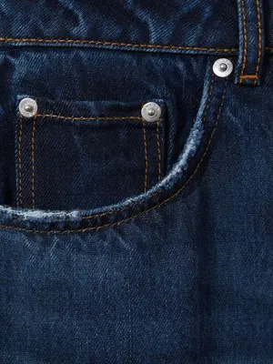 REISS Lyle Petite Relaxed Wide-leg Jeans