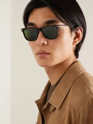 TOM FORD Sinatra D-frame Sunglasses - Tortoiseshell