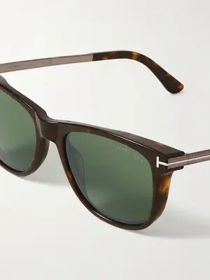 TOM FORD Sinatra D-frame Sunglasses - Tortoiseshell