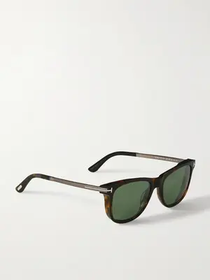 TOM FORD Sinatra D-frame Sunglasses - Tortoiseshell