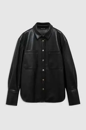 ANINE BING Dante Shirt - Black