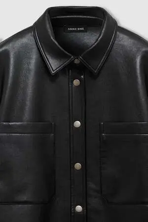 ANINE BING Dante Shirt - Black