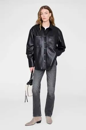 ANINE BING Dante Shirt - Black