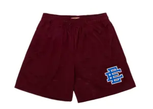 ERIC EMANUEL Ee Basic Shorts - Maroon/royal