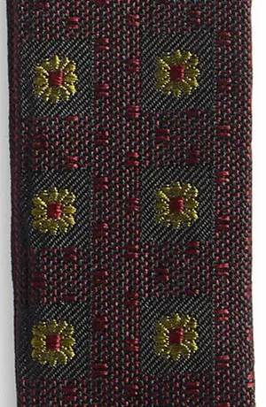 CLIFTON WILSON Floral Silk Suspenders