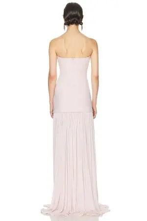 HELSA The Naomi Dress - Barely Pink