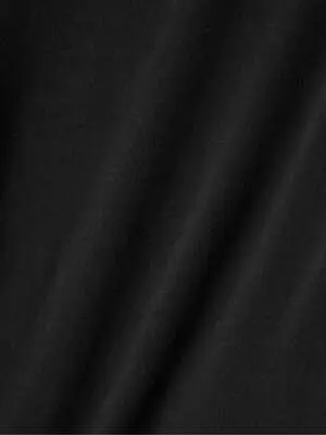 NILI LOTAN Mariela Cotton-jersey T-shirt - Black