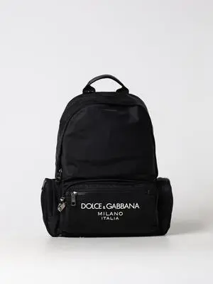Dolce & Gabbana Backpack With Logo - Black