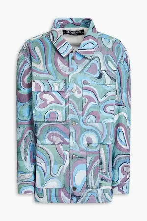 Jacquemus Pescadou Printed Denim Jacket