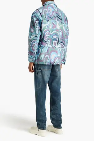 Jacquemus Pescadou Printed Denim Jacket