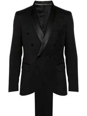 Corneliani Virgin Wool Dinner Suit - Black