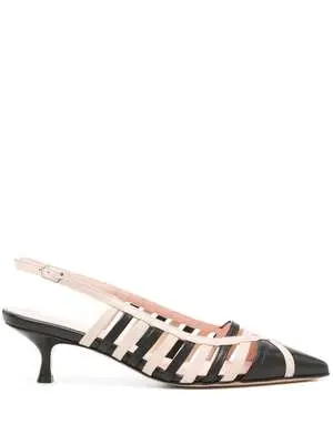 ANNA F. 60mm Leather Pumps