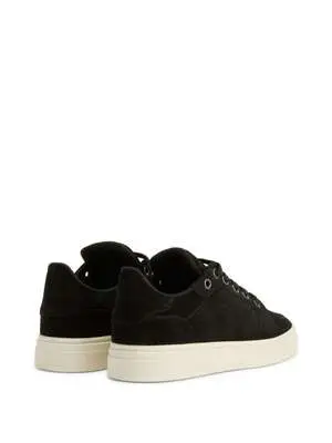 GIUSEPPE ZANOTTI Lace-up Low-top Sneakers - Black