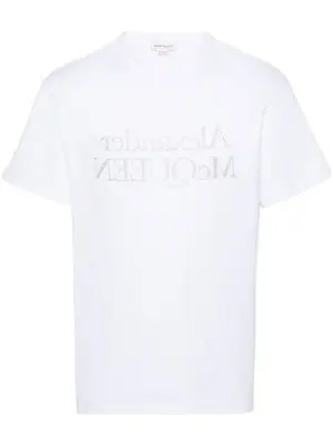 Alexander McQueen Logo-print Cotton T-shirt
