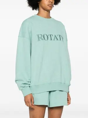 ROTATE BY BIRGER CHRISTENSEN Logo-embroidered Sweatshirt