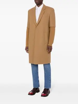 Moschino Notched-lapels Single-breasted Coat