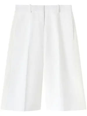 JIL SANDER Cotton Tailored Bermuda Shorts