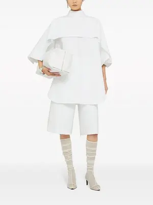 JIL SANDER Cotton Tailored Bermuda Shorts