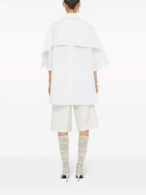 JIL SANDER Cotton Tailored Bermuda Shorts