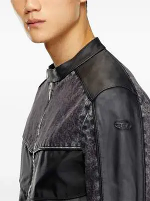 DIESEL® L-leopol Panelled Jacket