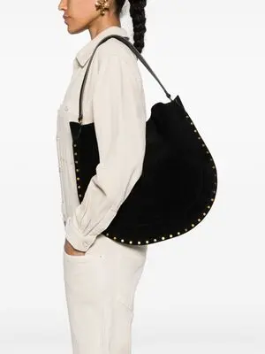 Isabel Marant Étoile Oksan Hobo Shoulder Bag - Black