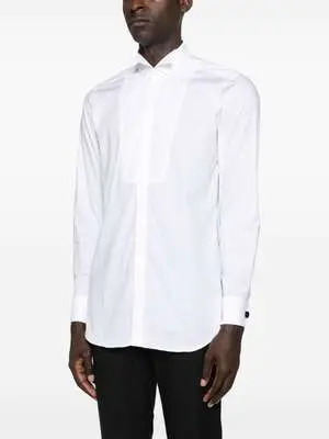 TINTORIA MATTEI 954 Pintuck-detail Buttoned Shirt