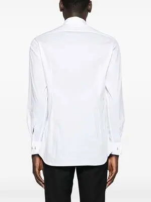 TINTORIA MATTEI 954 Pintuck-detail Buttoned Shirt