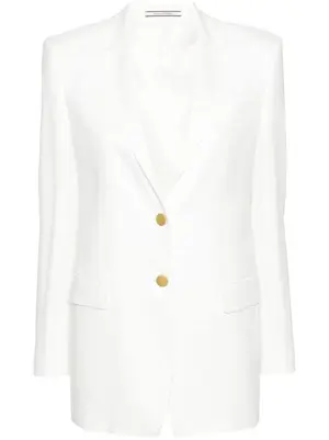 Tagliatore Single-breasted Jacquard Blazer