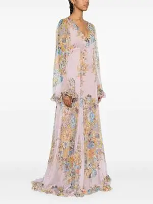 Etro Flora-print Maxi Dress