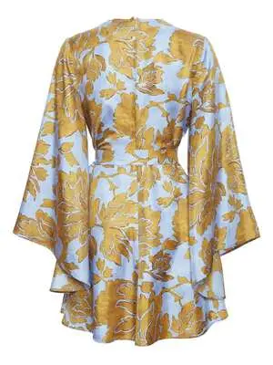 La DoubleJ Magnifico Silk Minidress